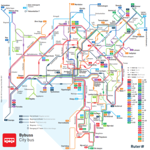 Transporte público en Oslo: Metro, bus, tranvía, ferris, abonos
